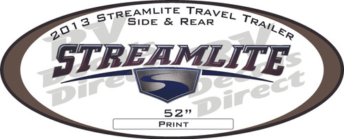 Streamlite Gulfstream Travel Trailer Replacement RV Decals & Graphics
