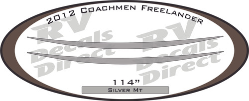 Freelander Coachmen Class C Replacement RV Decals & Graphics