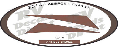 Passport Keystone Travel Trailer Replacement RV Decals & Graphics