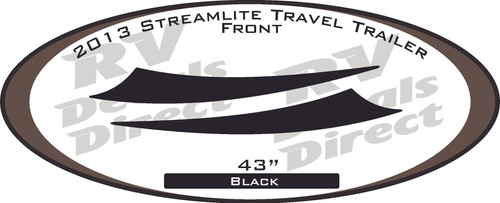 Streamlite Gulfstream Travel Trailer Replacement RV Decals & Graphics