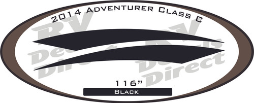 Adventurer Class C Replacement RV Decals & Graphics