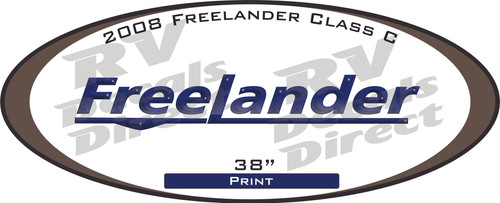 Freelander Coachmen Class C Replacement RV Decals & Graphics