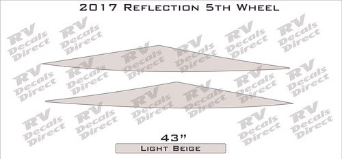 Reflection Primetime 5th Wheel Replacement RV Decals & Graphics