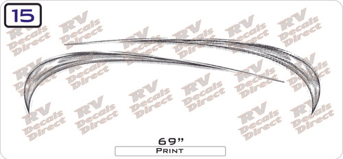 Open Range Highland Ridge Travel Trailer Replacement RV Decals & Graphics