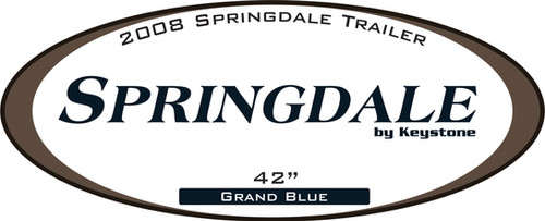 2008 Springdale Travel Trailer | RV Decals Direct