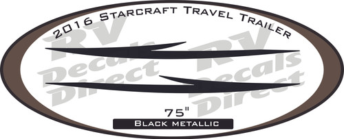 Starcraft Thor Travel Trailer Replacement RV Decals & Graphics