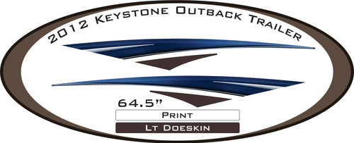 2012 Outback Trailer | RV Decals Direct