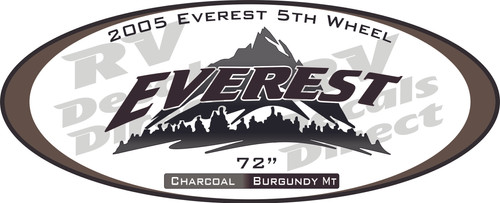 Everest Keystone 5th Wheel Replacement RV Decals & Graphics