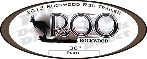 2013 Rockwood Roo Travel Trailer | RV Decals Direct