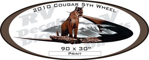 2010 Cougar 5th Wheel | RV Decals Direct