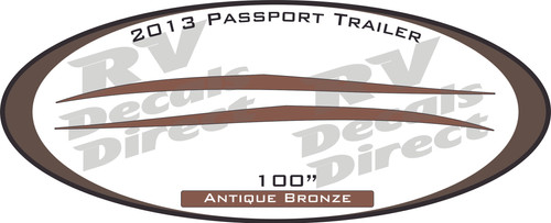 Passport Keystone Travel Trailer Replacement RV Decals & Graphics