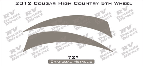 Cougar High Country Keystone 5th Wheel Replacement RV Decals & Graphics