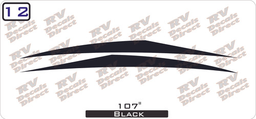 Cruiser Aire Crossroads 5th Wheel Replacement RV Decals & Graphics