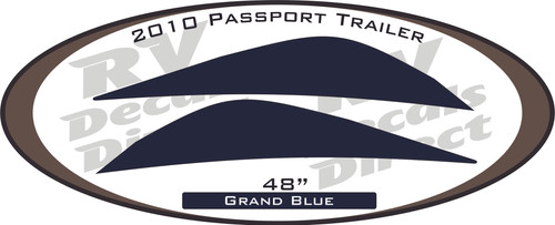 Passport Keystone Travel Trailer Replacement RV Decals & Graphics