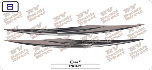 Rockwood Roo Forest River 5th Wheel Replacement RV Decals & Graphics