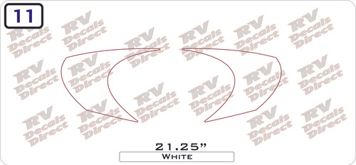 Spree Connect KZ 5th Wheel Replacement RV Decals & Graphics