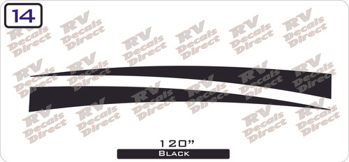 Blue Ridge Forest River 5th Wheel Replacement RV Decals & Graphics