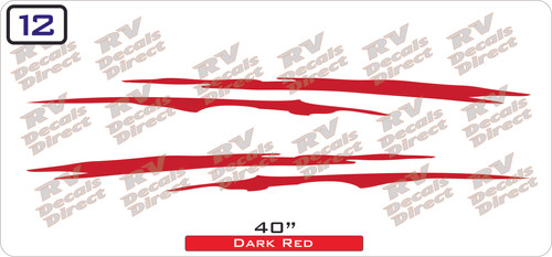 Fuzion Keystone 5th Wheel Replacement RV Decals & Graphics