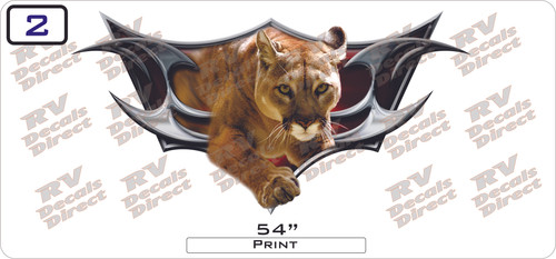 Puma Unleashed Palomino 5th Wheel Replacement RV Decals & Graphics