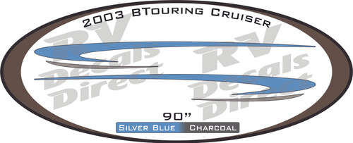 BTouring Cruiser Gulf Stream Replacement RV Decals & Graphics
