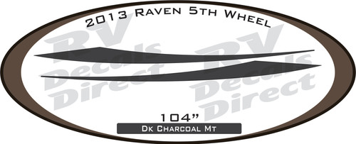 2013 Raven 5th Wheel | RV Decals Direct