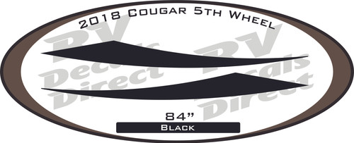 Cougar Keystone 5th Wheel Replacement RV Decals & Graphics