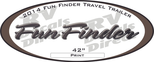 Fun Finder Cruiser RV Replacement RV Decals & Graphics