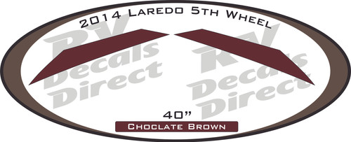 Laredo Keystone 5th Wheel/Travel Trailer Replacement RV Decals & Graphics
