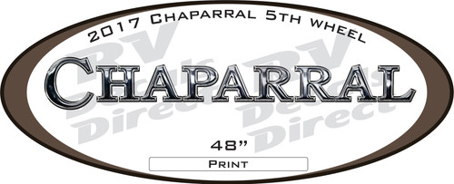 2017 Chaparral 5th Wheel | RV Decals Direct