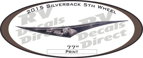 Silverback Cedar Creek 5th Wheel Replacement RV Decals & Graphics