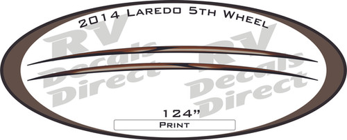 Laredo Keystone 5th Wheel/Travel Trailer Replacement RV Decals & Graphics