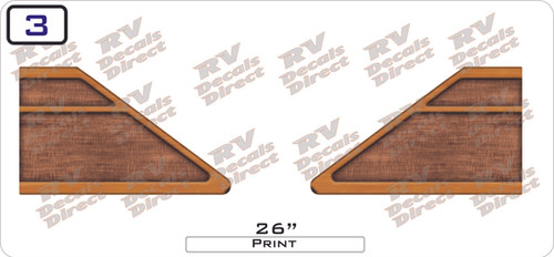Vintage Cruiser Gulfstream Travel Trailer Replacement RV Decals & Graphics