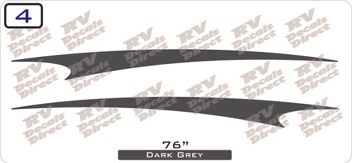 North Trail Heartland Travel Trailer Replacement RV Decals & Graphics