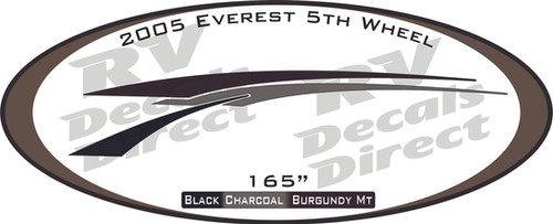 Everest Keystone 5th Wheel Replacement RV Decals & Graphics