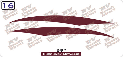 Redhawk Jayco Class C Replacement RV Decals & Graphics