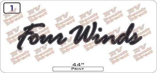 2013 Four Winds Class C | RV Decals Direct