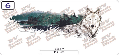 Cherokee Forest River 5th Wheel Replacement RV Decals & Graphics