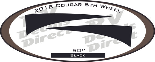 Cougar Keystone 5th Wheel Replacement RV Decals & Graphics