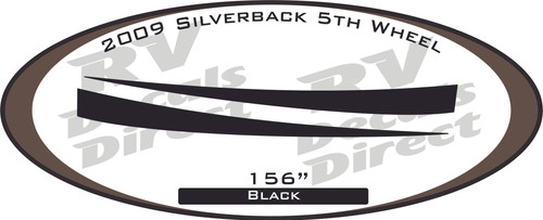 Silverback Forest River 5th Wheel Replacement RV Decals & Graphics