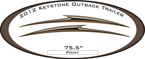 2012 Outback Trailer | RV Decals Direct