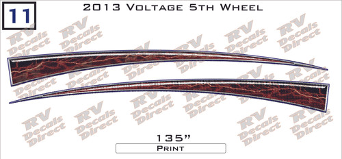 Voltage Dutchmen 5th Wheel Replacement RV Decals & Graphics