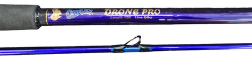 OZFLEX DRONE PRO 12ft (365.76 cm) O/H ROD LOW MOUNT METALLIC | Ozflex