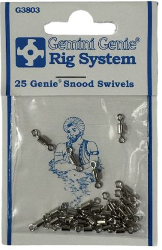 G3803 Genie 22kg (45lb) Snood Swivel (Pkt 25) | Ozflex