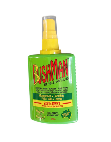 BUSHMAN 100ml PUMP SPRAY | Ozflex