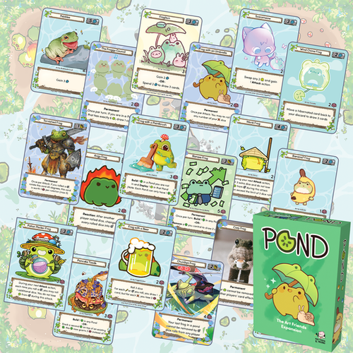 4 x POND - Art Friends Expansion | Brother Ming Games
