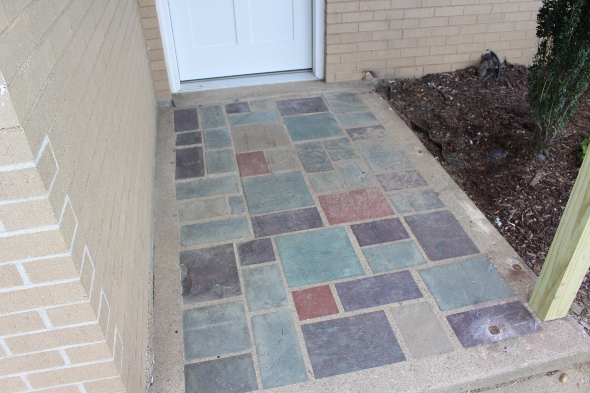 Brick Hack: How to Update Your Concrete with a Stencil