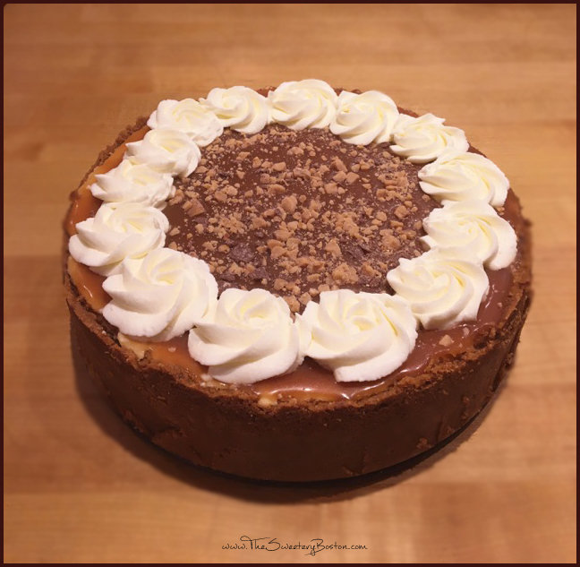 Caramel Toffee Cheesecake