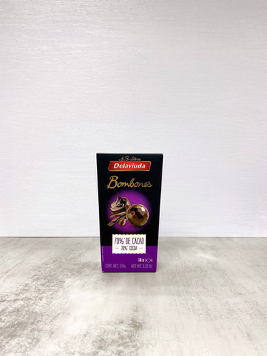 70% Dark Chocolate Bombones | Fiesta Ltd.
