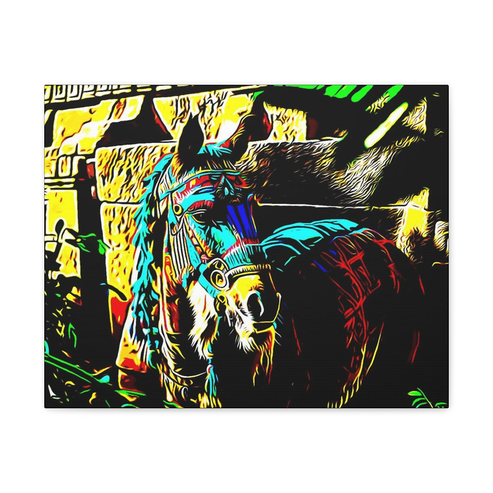 Aztec War Horse - Steampunk Alley Gallery | iambodega