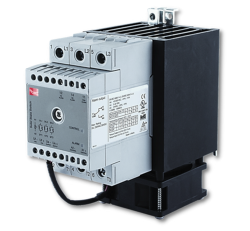 HBC-3Z60A65F 65A/42-600Vac, AC Input Three-Pole Solid-State Contactor ...